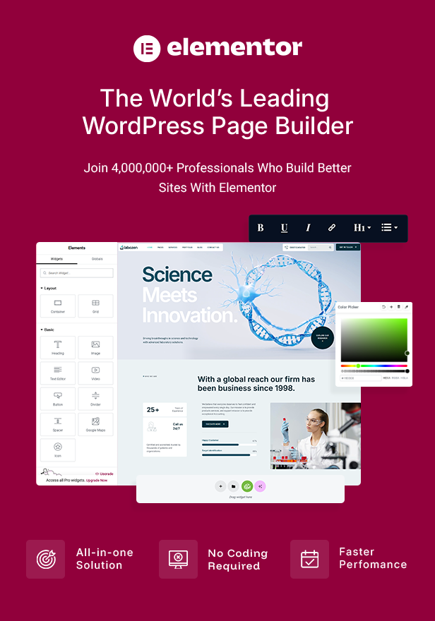 Labozen – Science Research & Laboratory WordPress Theme | ThemeMag